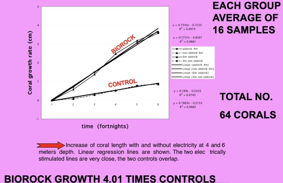 HOW MUCH FASTER CAN BIOROCK INCREASE CORAL GROWTH? - Global Coral Reef ...